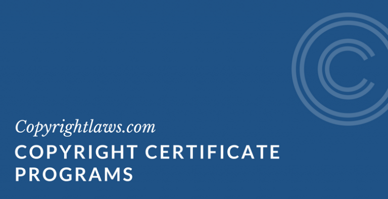 Copyright Certificate Programs - Copyrightlaws.com: Copyright courses ...