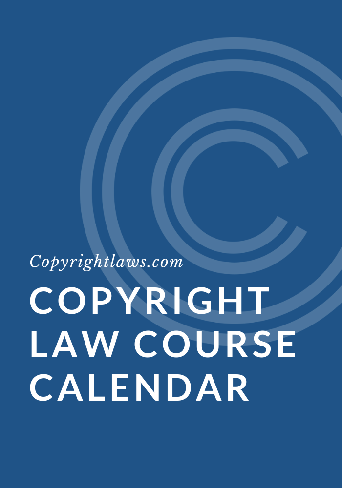 Copyright Courses by Copyrightlaws.com - Copyrightlaws.com: Copyright ...